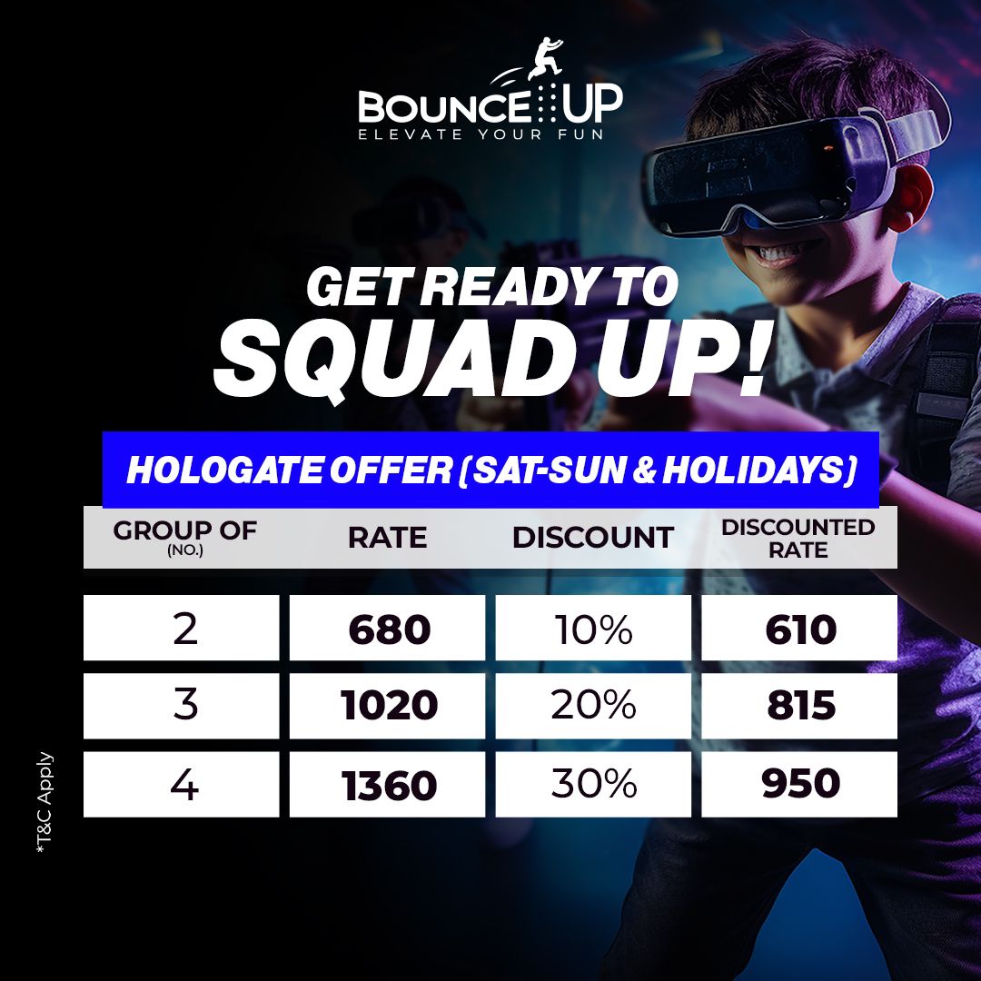 BounceUp Ahmedabad - Experience Interactive Bowling, trampoline and ...